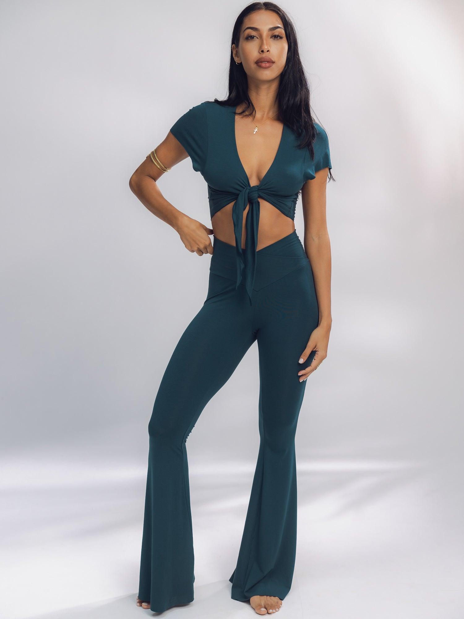 Bella Pant | Luxe and Comfortable Wide-Leg Bell Bottoms | Royal Codes